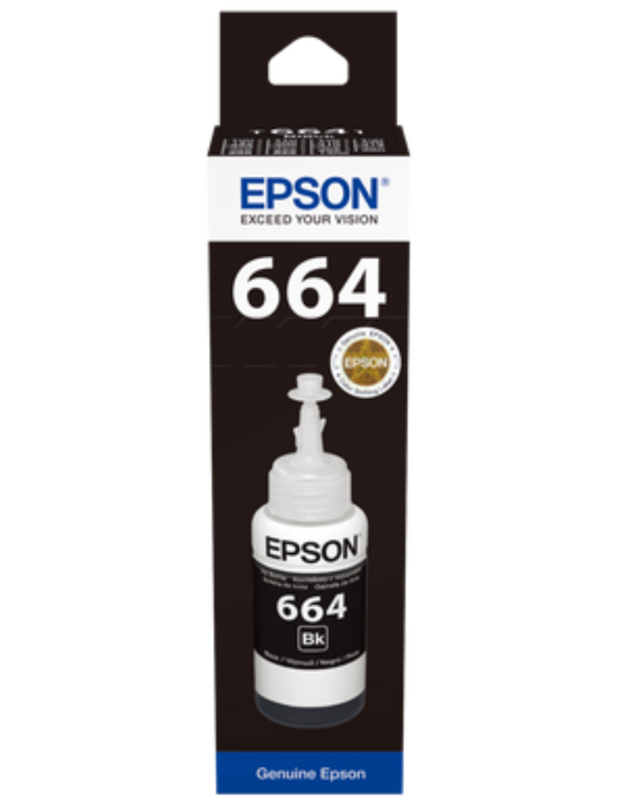 בקבוק דיו שחור EcoTank Black INK BOTTLE T6641 - datapool